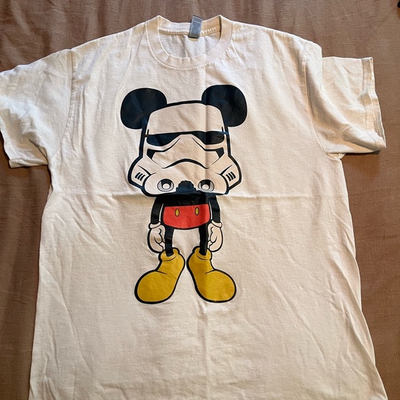Shirts | Mickey Mouse Stormtrooper Graphic Tee | Poshmark